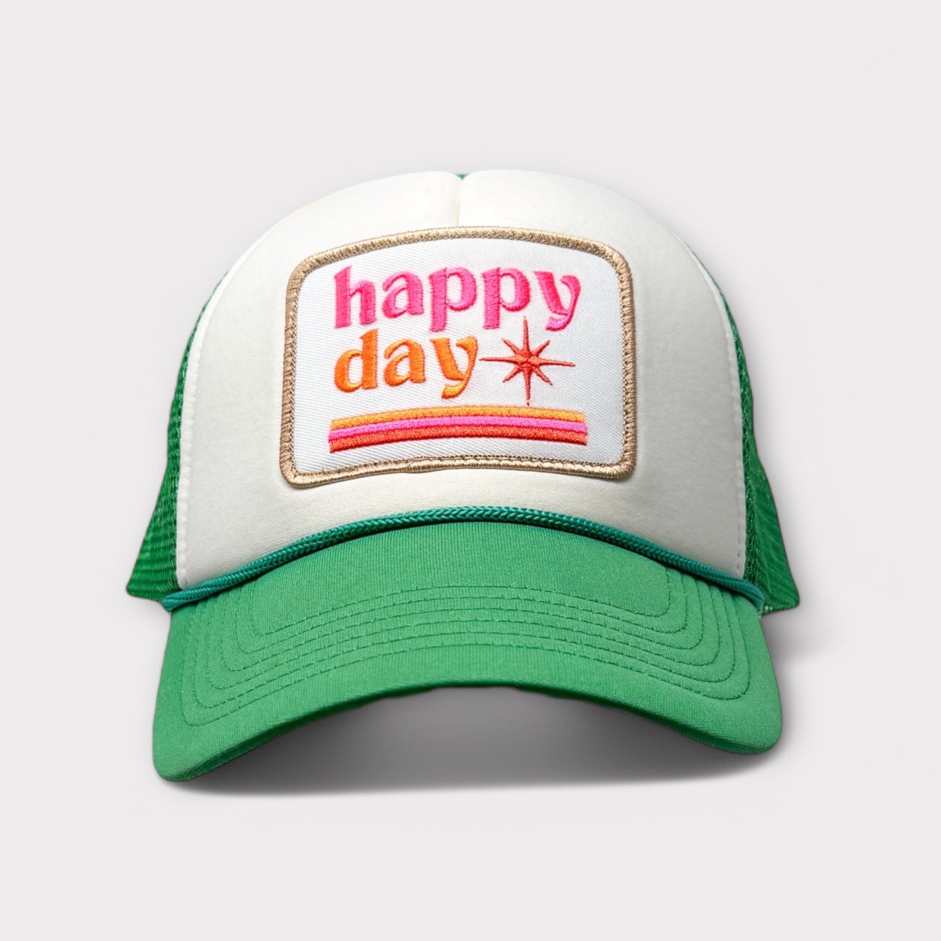 Happy Day Trucker Hat – ShopCapitalZ