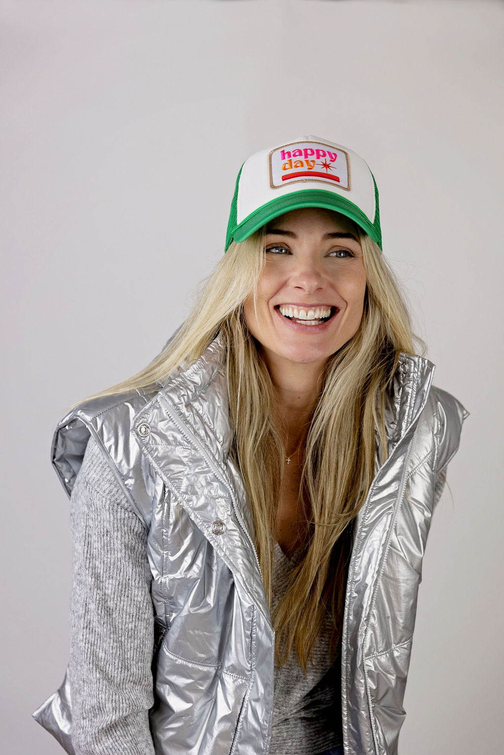 Happy Day Trucker Hat – ShopCapitalZ
